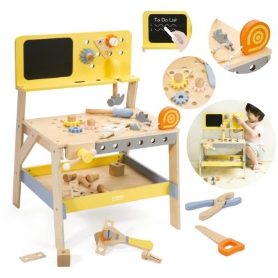 Lesena delovna miza s tablo - Classic World - miniLu - trgovina za otroke